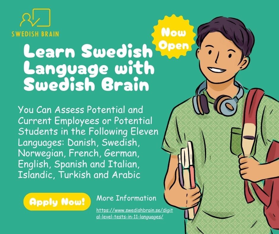 Learn Swedish Language with Swedish Brain - Swedish Brain - Medium