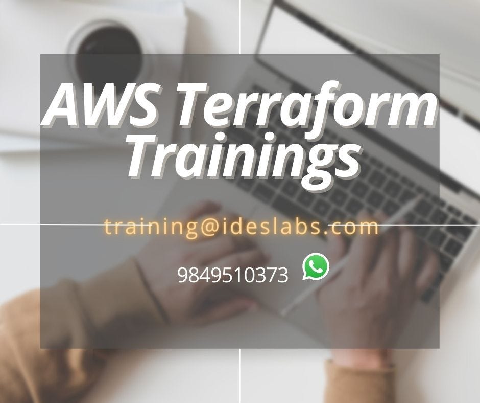 Aws Terraform Training — Idestrainings Idestraining Medium