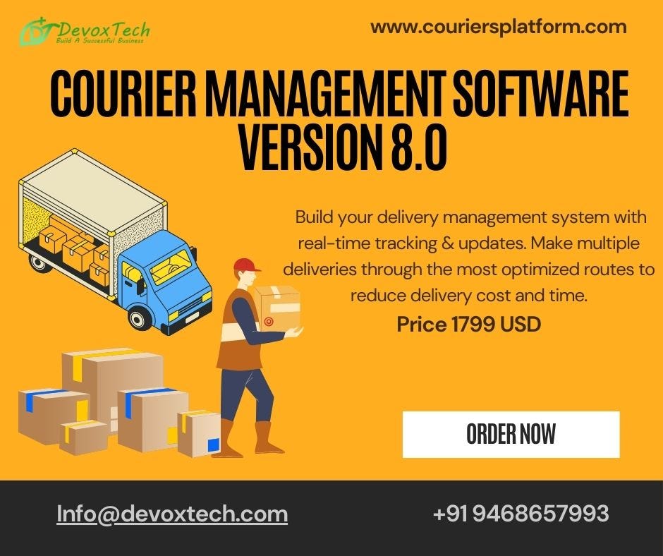 Xcelerator Courier Management Software Solution