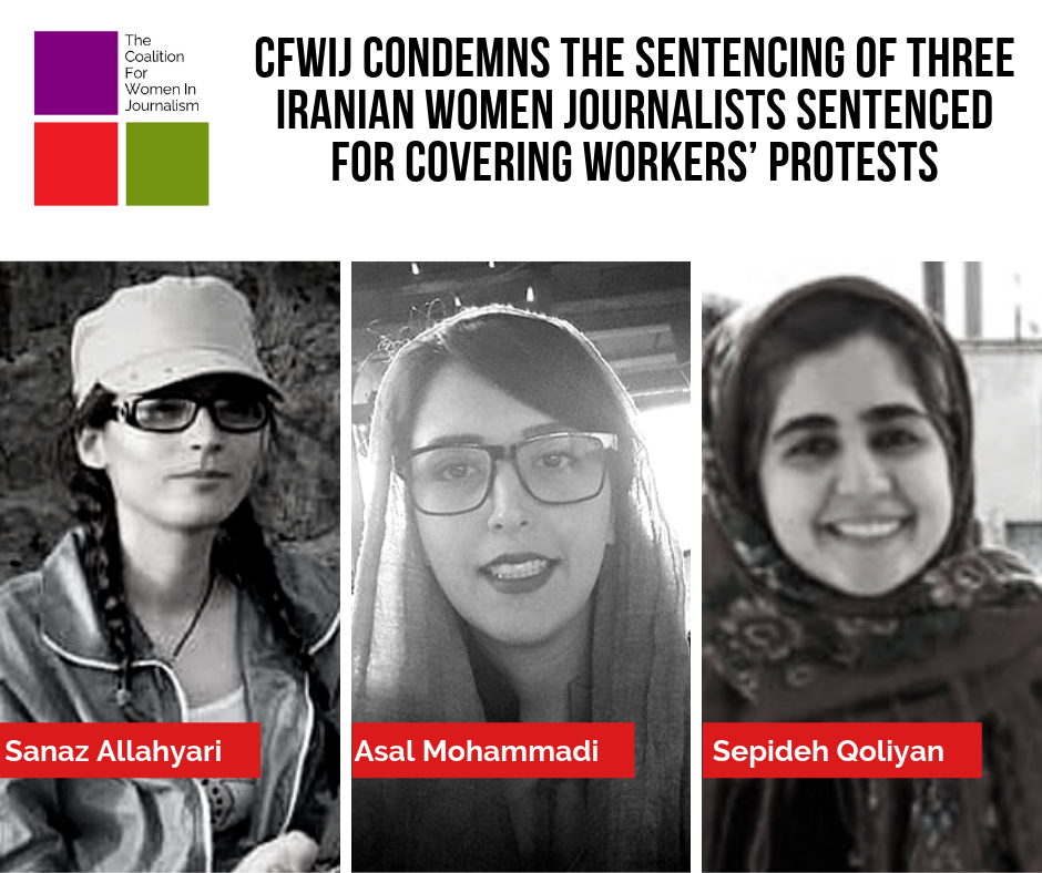 CFWIJ condemns the sentencing of three Iranian women journalists ...