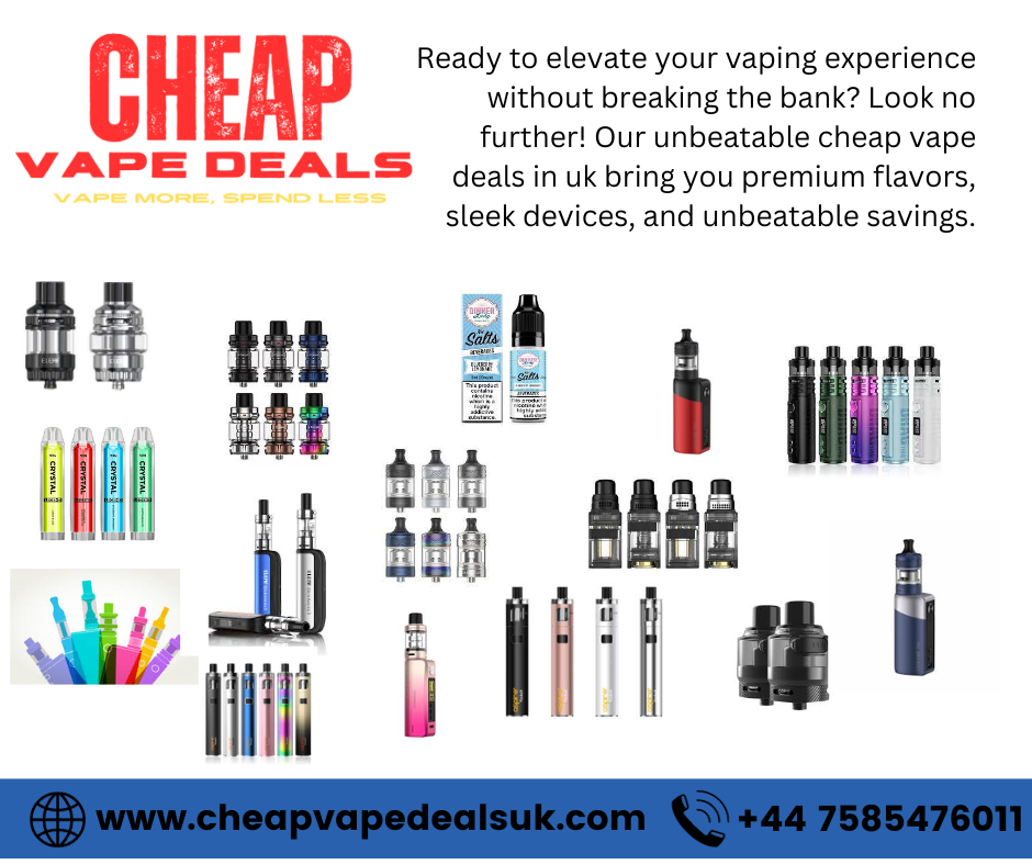 Unleash the Vapor: Exclusive Cheap Vape Deals in UK Await | by ...