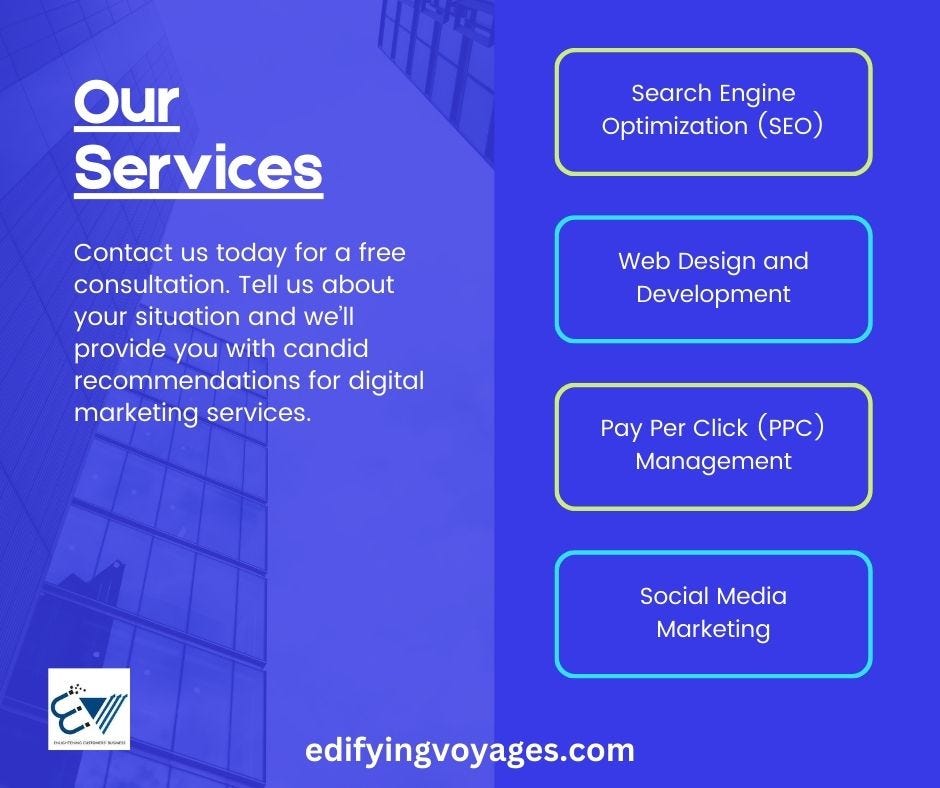 Edifying Voyages — Digital Marketing Agency in Chandigarh | by Edifyingvoyages | Medium