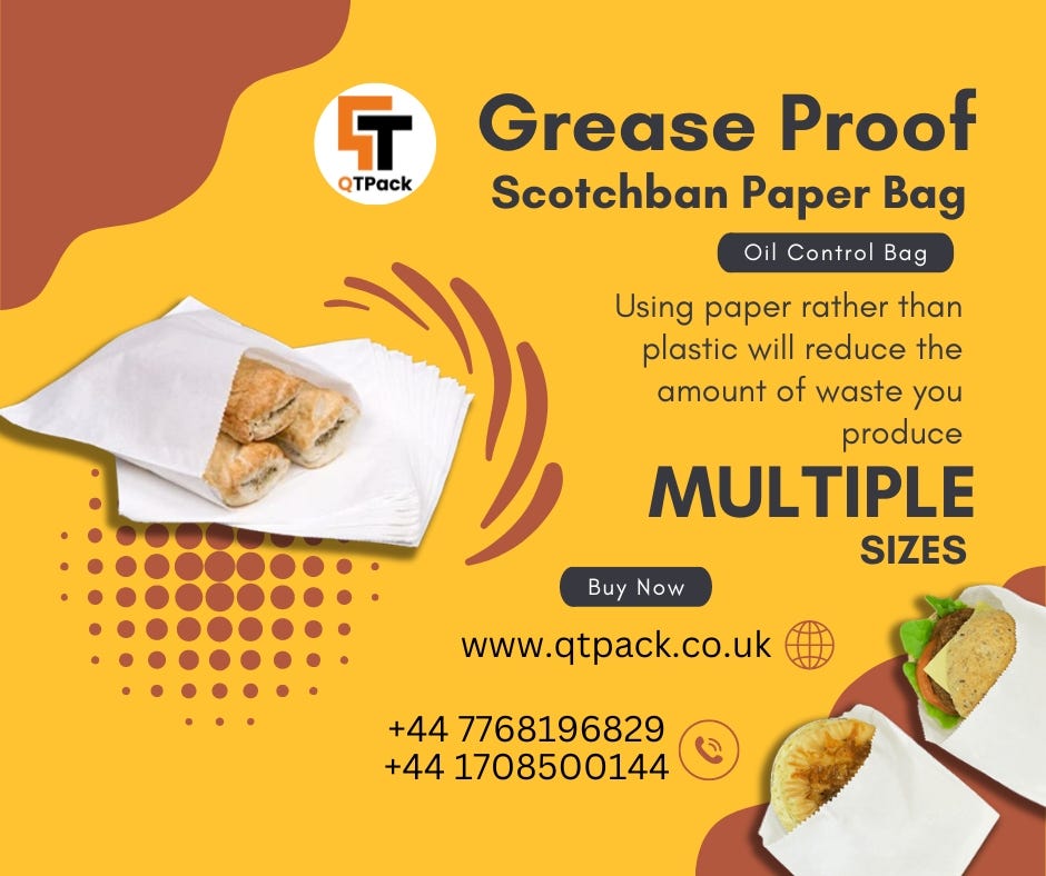Greasy Fast Food Bag