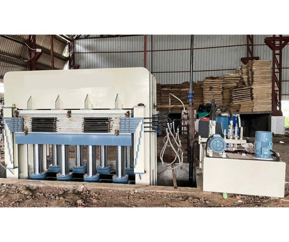 Applications of Hydraulic Hot Press in Shuttering Ply - woodmac ...