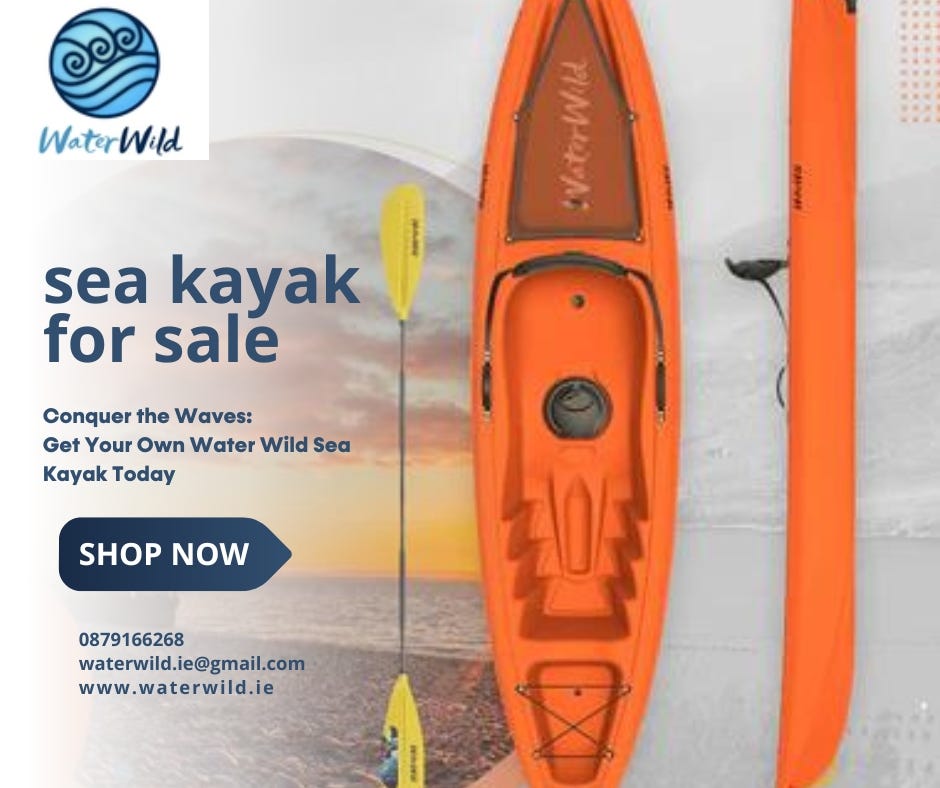 Get Your Own Water Wild Sea Kayak Today - Water Wild - Medium