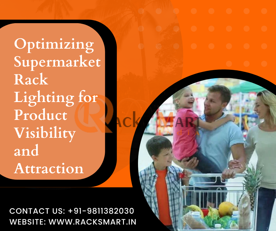 shoMaking Supermarket Rack Lighting More Attractive and Product Visible ...