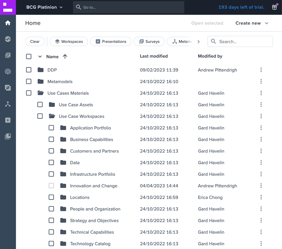 Walkthrough Ardoq, an innovative Enterprise Architecture tool (June ...