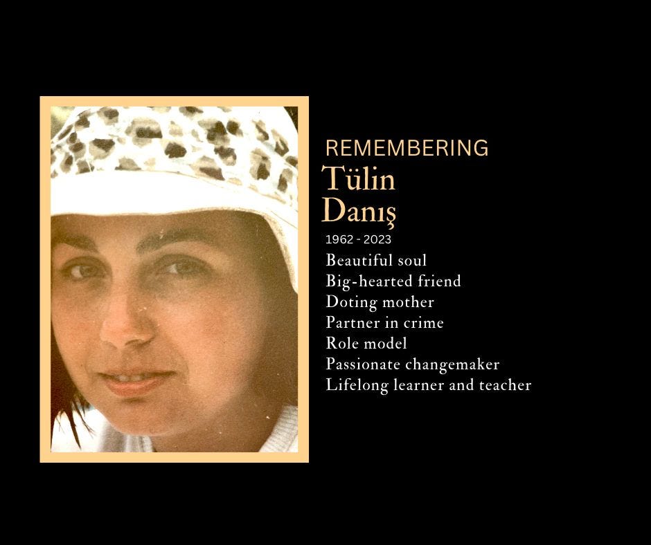 Remembering My Friend Tülin Danış | by Elif Bowers | Medium
