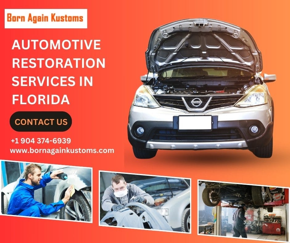 Classic Car Restoration and Fabrication Services in Jacksonville - Born ...