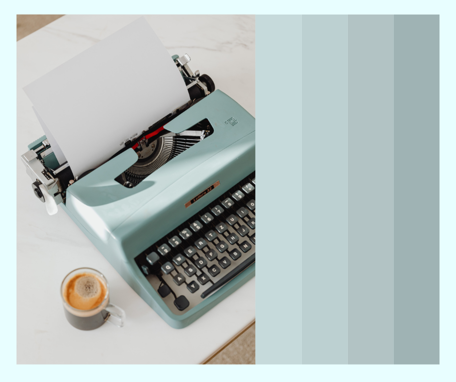 Paint on my typewriter. We met in a rickety classroom as yet… | by ...