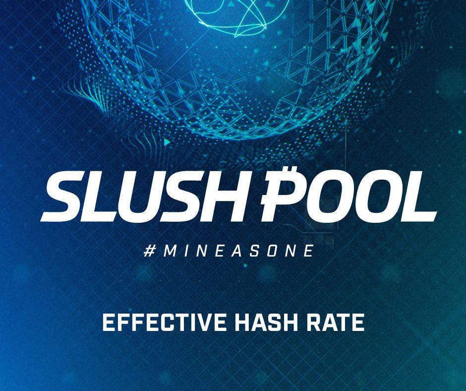 Effective Hash Rate. Hello Miners! | by Braiins | Slush Pool | Braiins | Slush Pool | Medium