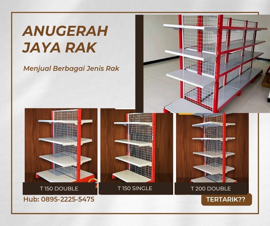 0895–2225–5475 Rak Indomaret Terbaik Ngabang | by Sumberanugerahrak ...