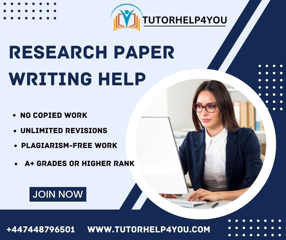 Research paper writing help - Tutorhelp4you - Medium