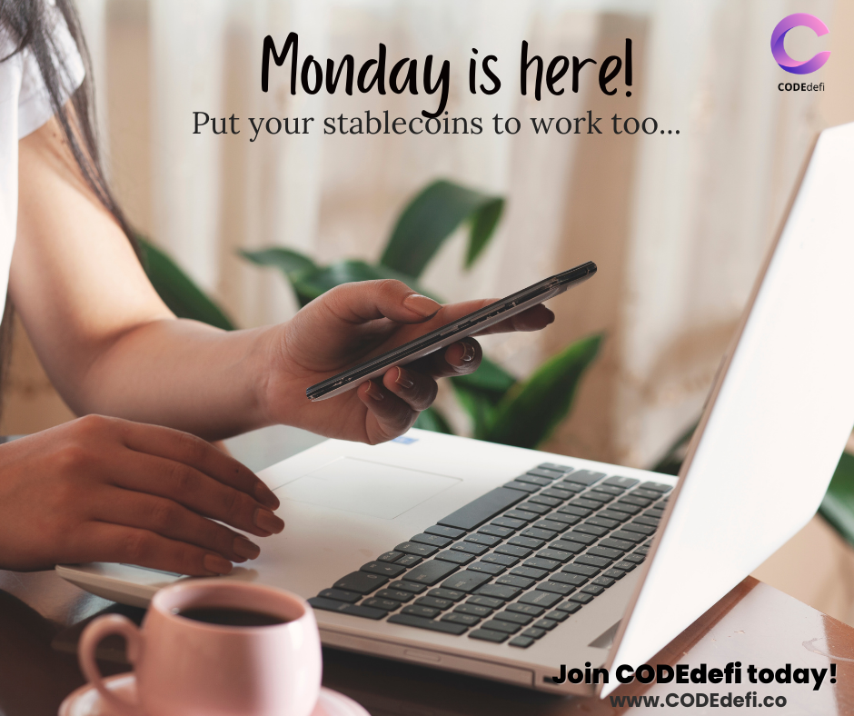 Monday! - CODEdefi Official - Medium