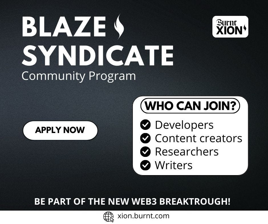 Blaze Syndicate Community Program: A Gateway to Web3 Innovation | by ...