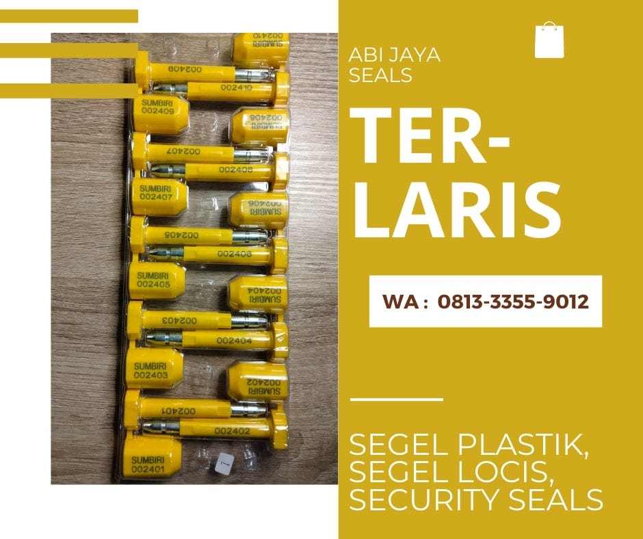 Toko Segel Plastik Segel Locis Harga Murah Kualitas Terbaik Di Rokan ...