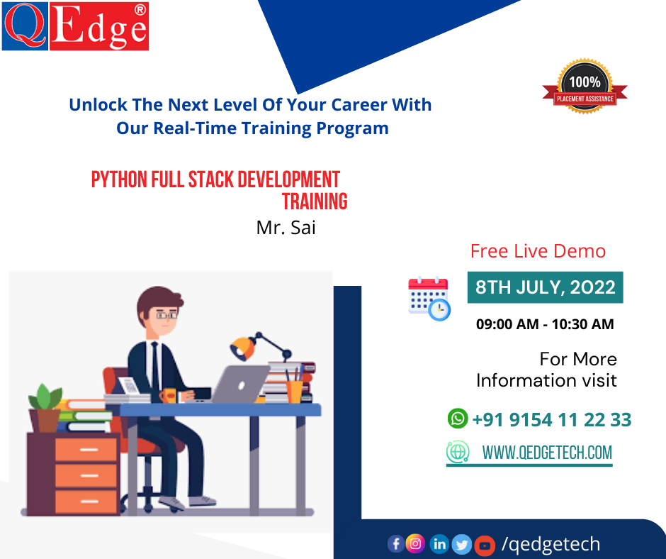 Python Full-Stack Developer Training - QEdge Technologies - Medium