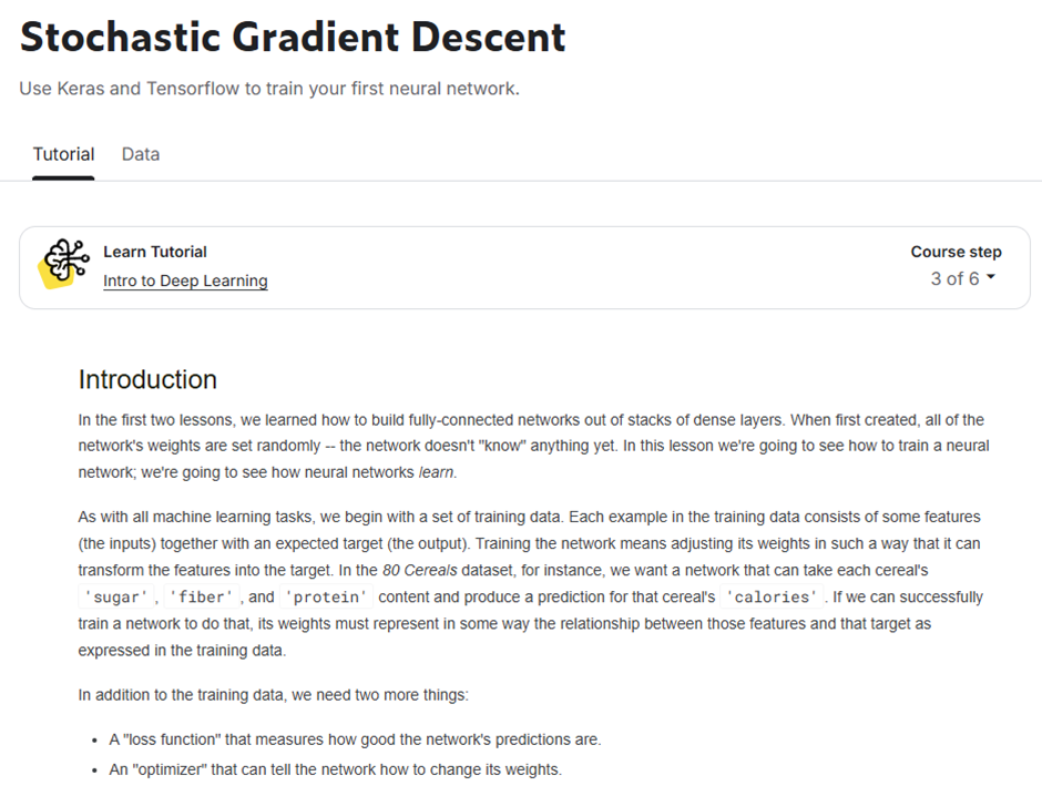 Langkah-langkah Latihan Stochastic Gradient Descent (SGD) Pada Platform Kaggle | by Zahrah ...