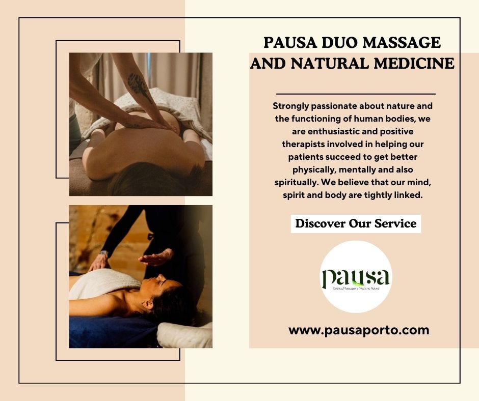 Revitalize Together: Discover DUO MASSAGE PORTO for Ultimate Relaxation ...