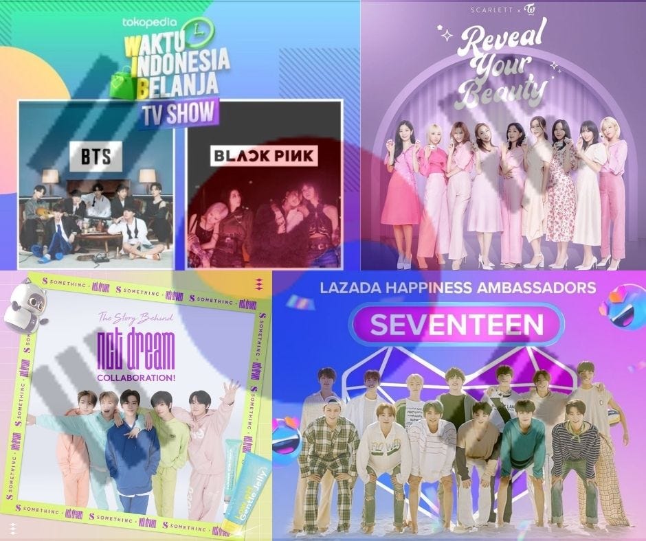 Local Indonesian Brands Collaborate with Korean Artists to Attract Consumers | by Amar Maruf ...