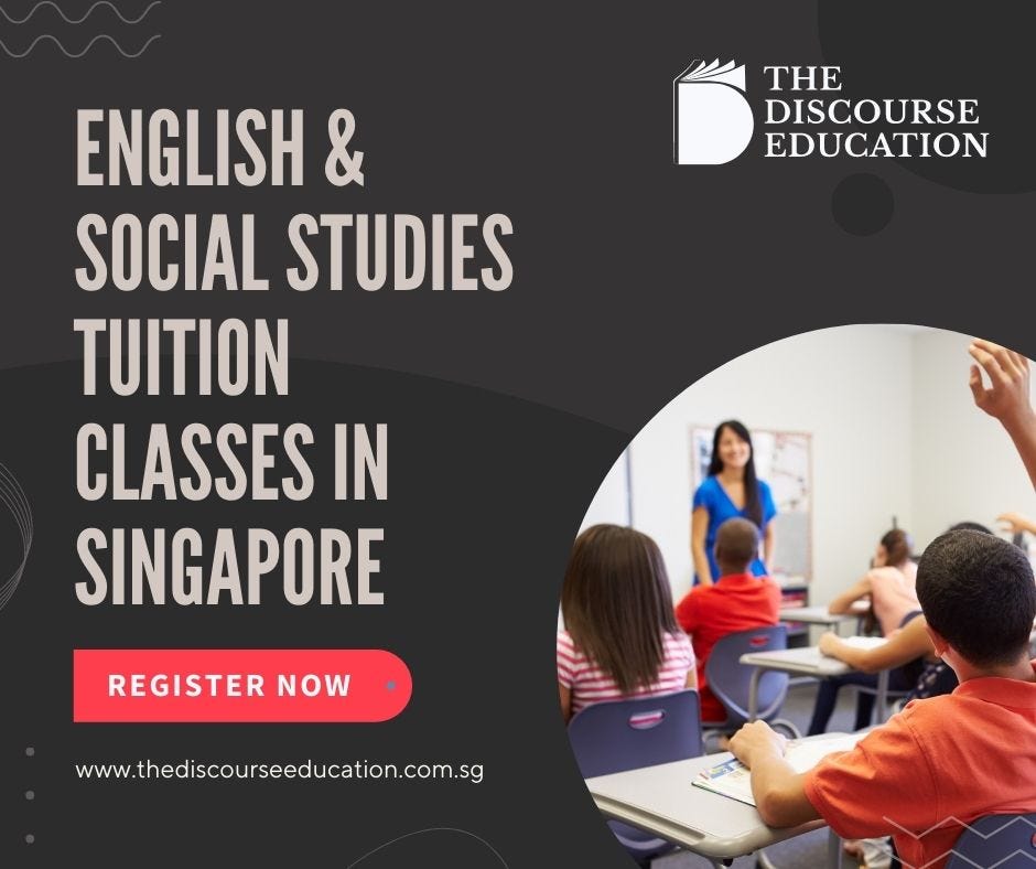 English Tuition Singapore — The Discourse Education | by The Discourse ...