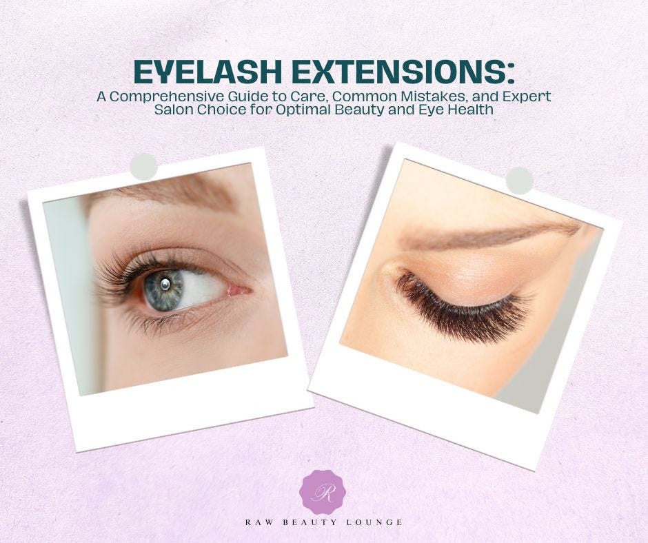 Eyelash Extensions A Comprehensive Guide To Care Common Mistakes And
