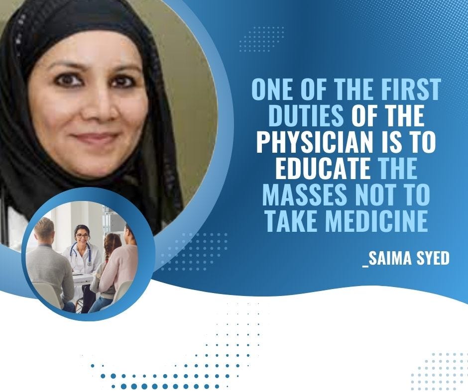 Saima Syed Shares not to Take Medicine - Saima Syed - Medium