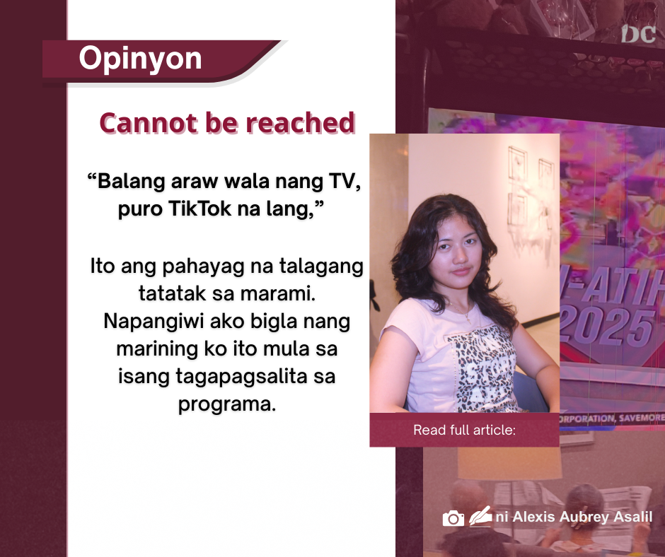 Cannot be reached. ni Alexis Aubrey Asalil | by UPB Communidad | May, 2025 | Medium