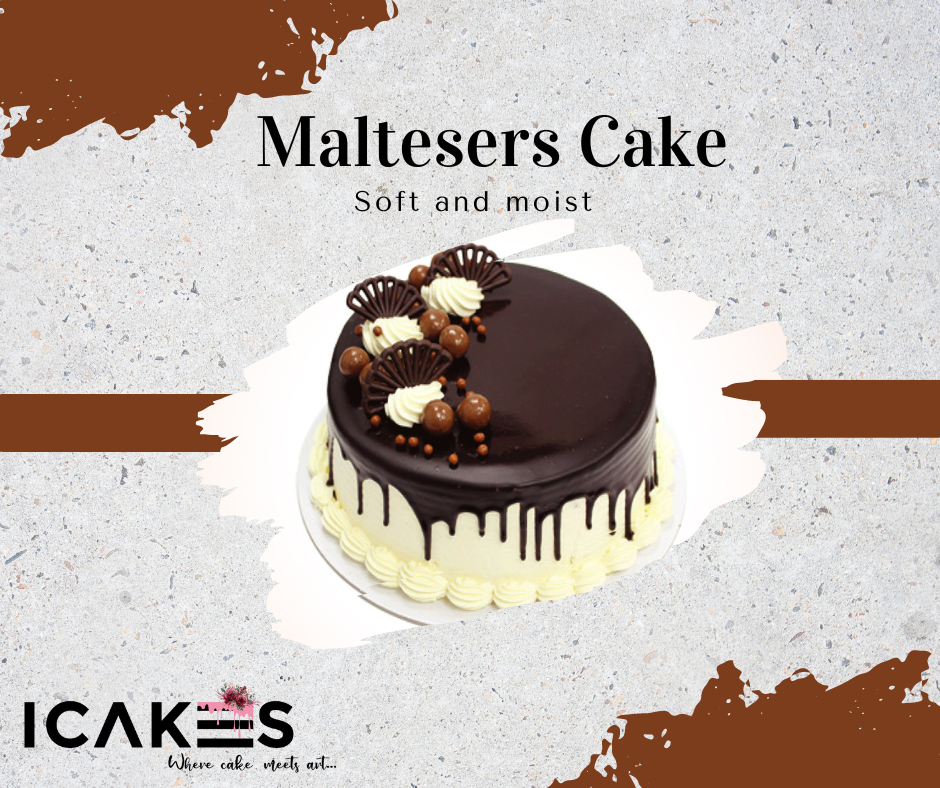Maltesers Cake - Icakeslondon - Medium