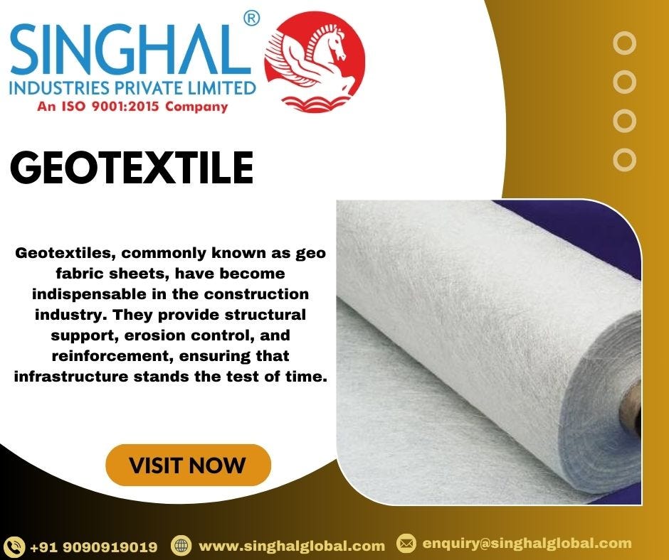 Understanding Geotextiles: Types, Applications, and Benefits | by Dmktg ...