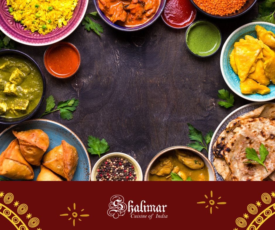 With places such as Shalimar Cuisine in India The celebration is ...