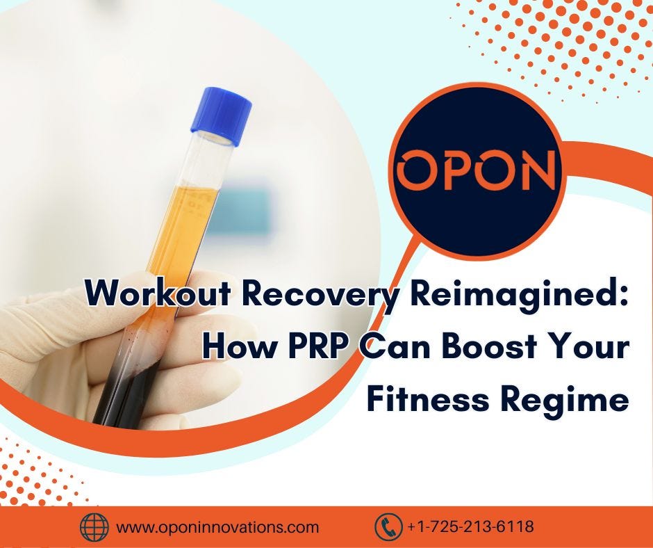 Workout Recovery Reimagined: How PRP Can Boost Your Fitness Regime | by ...