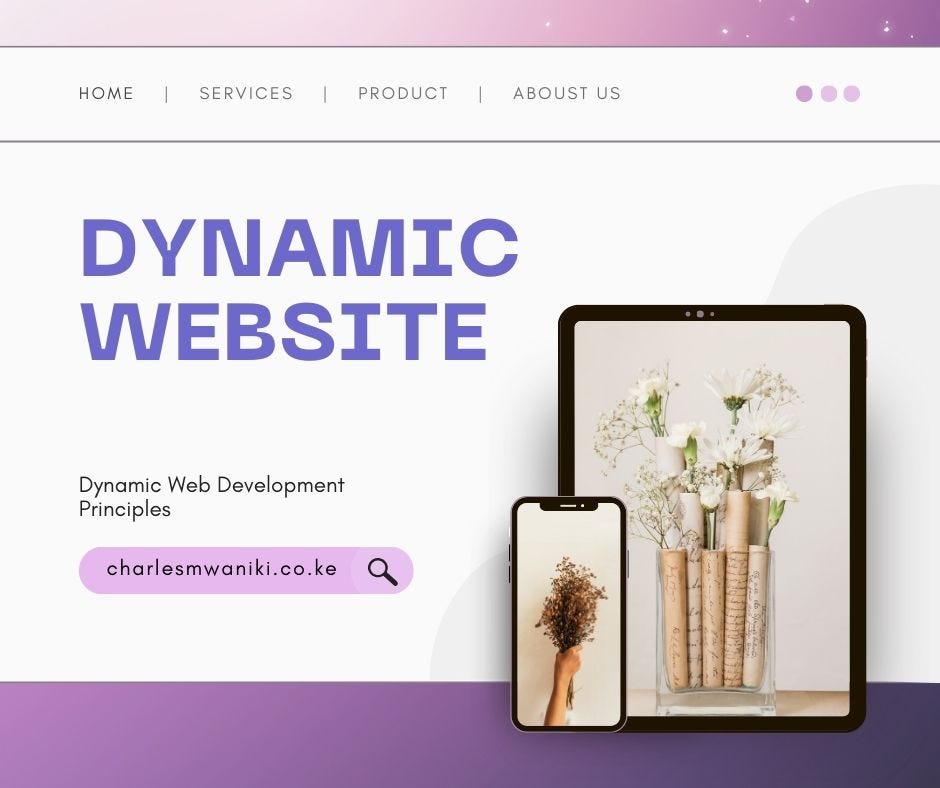 DYNAMIC WEB DEVELOPMENT. Dynamic web development involves… | by Charles ...