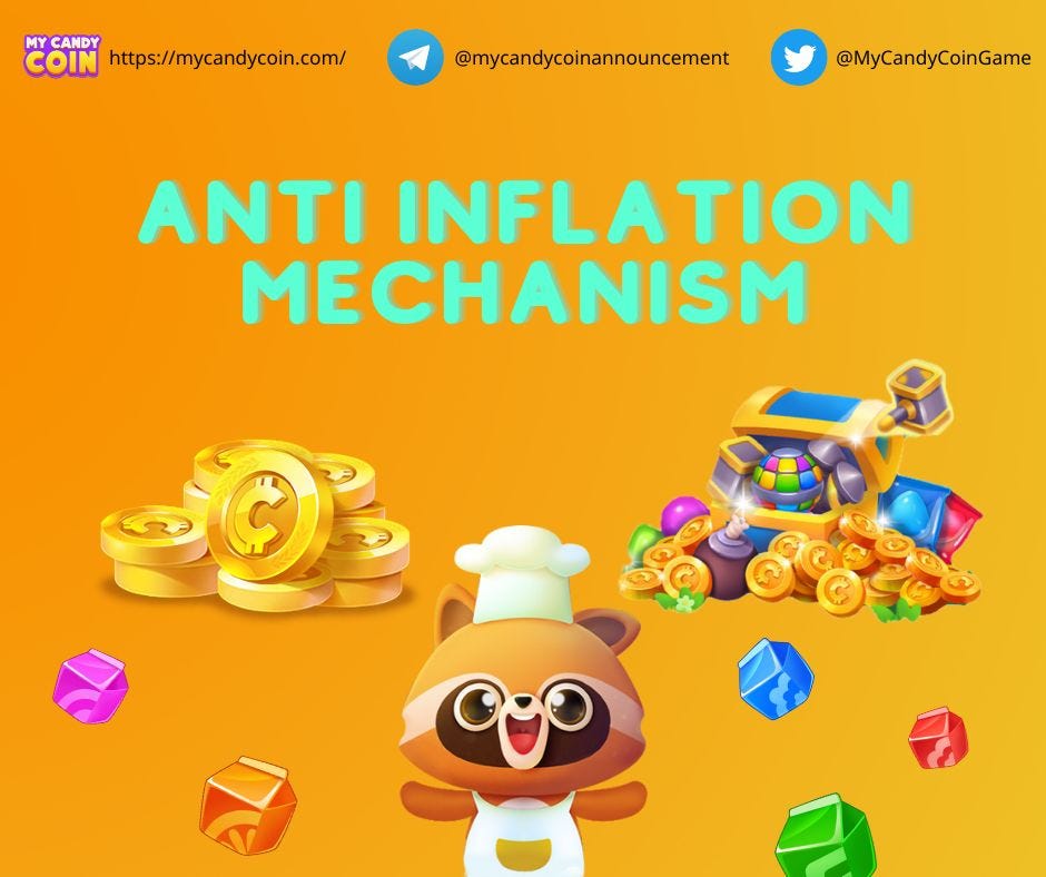 ANTI-INFLATION MECHANISM - My Candy Coin - Medium