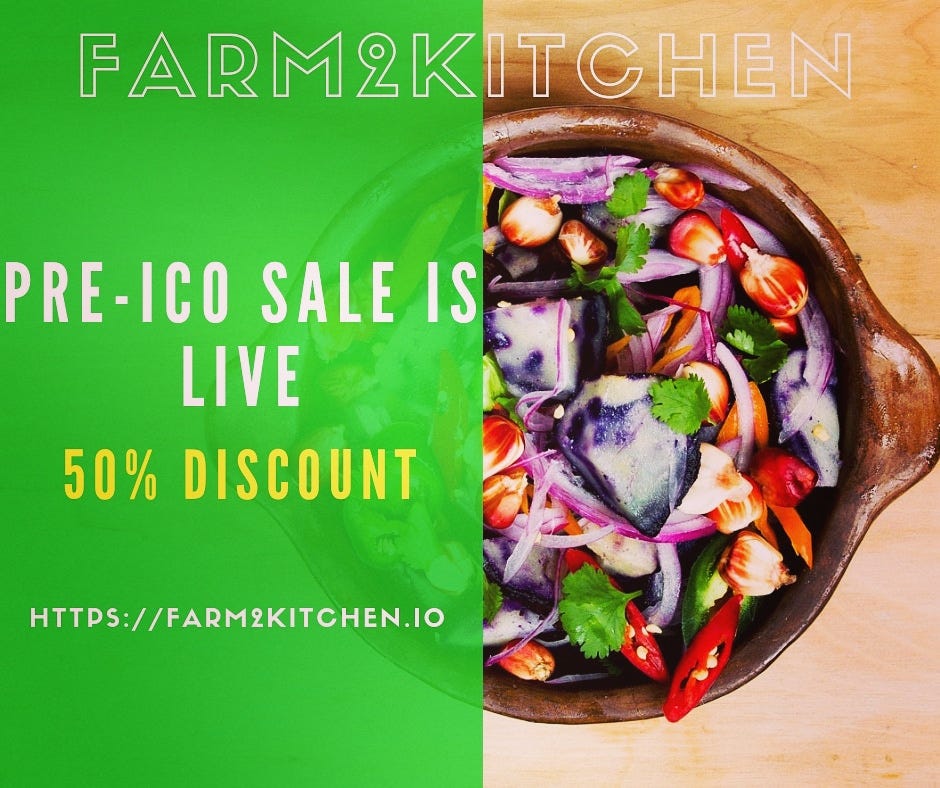 Farm2Kitchen® is a food traceability platform on Blockchain, covering ...