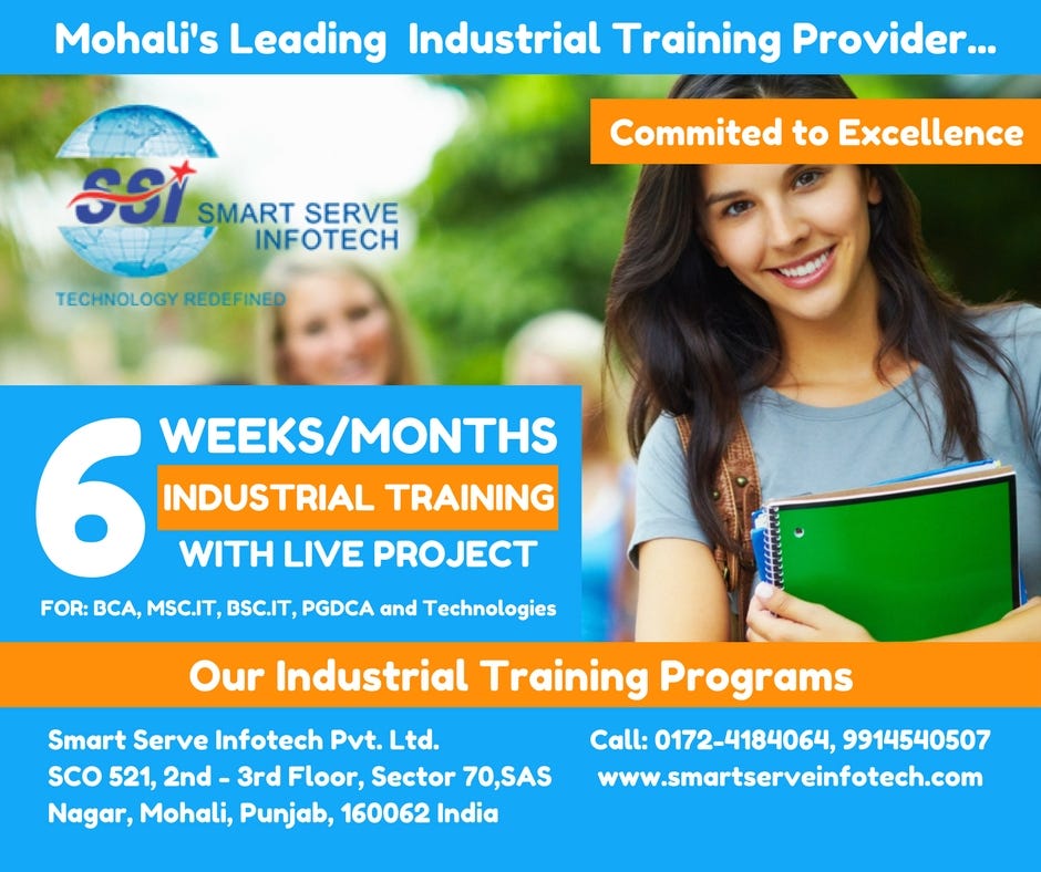 Industrial Training company in Mohali , Punjab | by Smart Serve ...