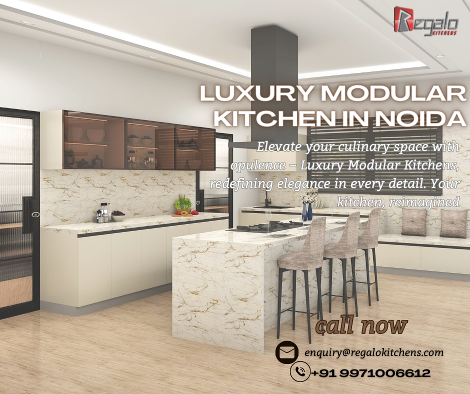 Luxury Modular Kitchen in Noida | Regalo Kitchens - Itnseo - Medium