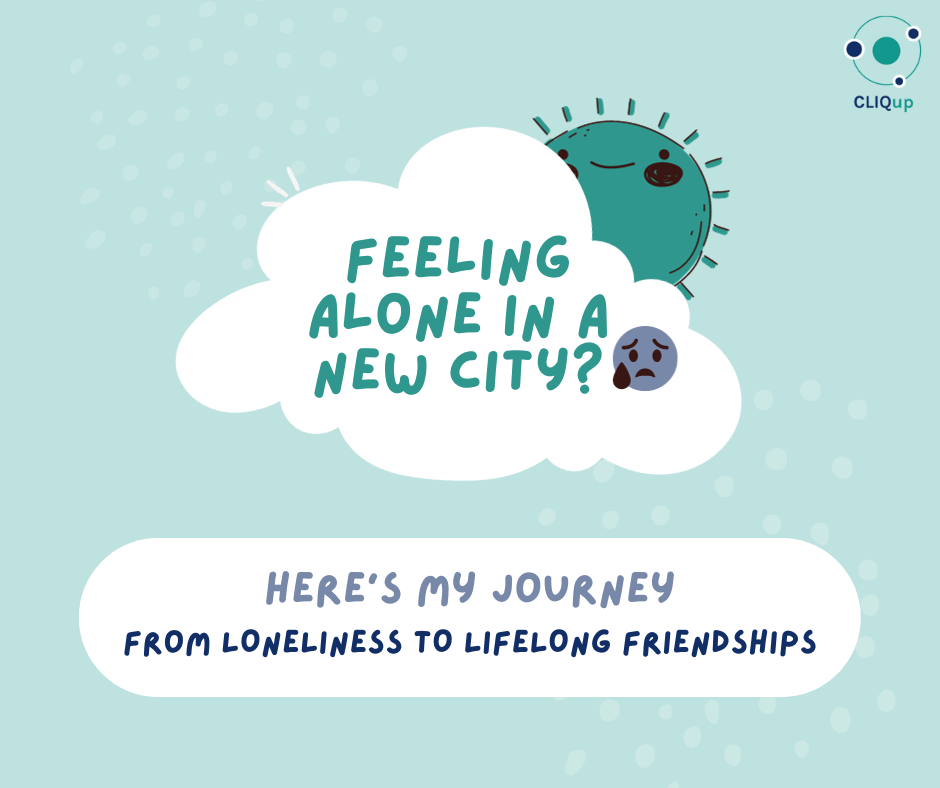 Feeling Alone in a New City - cliqup app - Medium