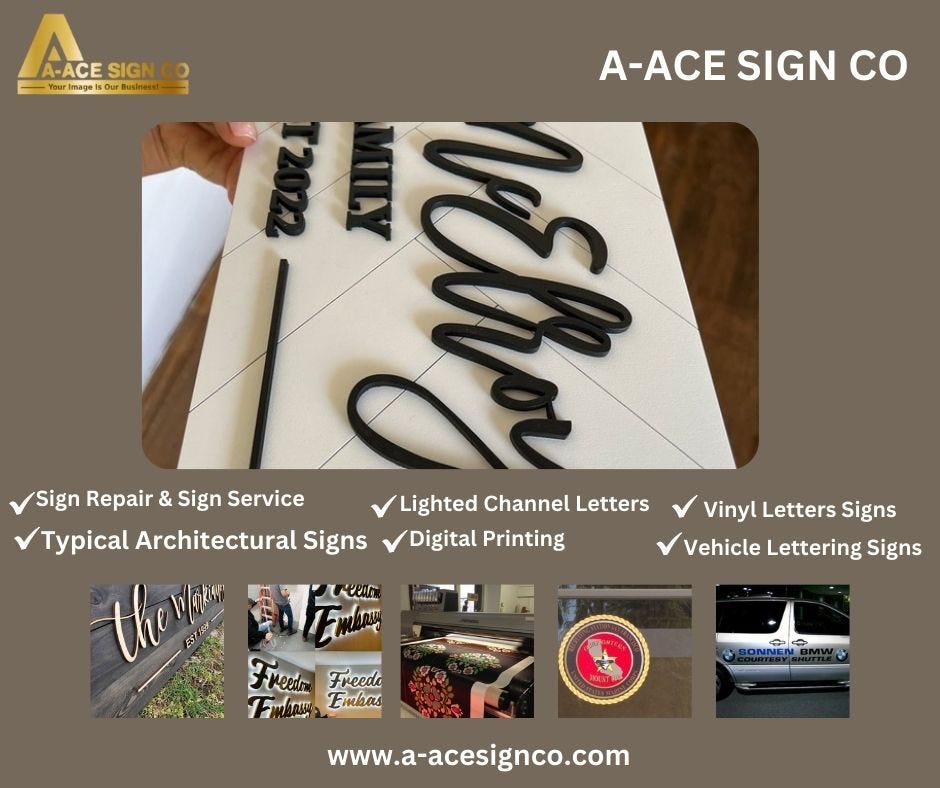 The Power of Typical Architectural Signs in Branding Your Business | by ...