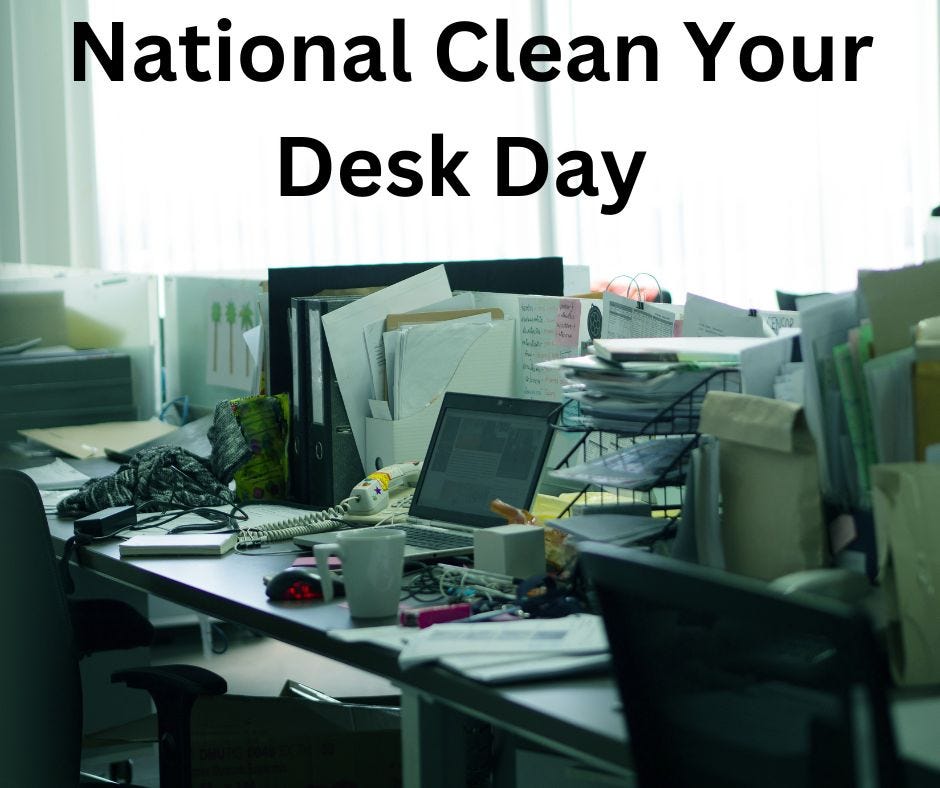 Messy Desks - The Daily Cuppa - Medium