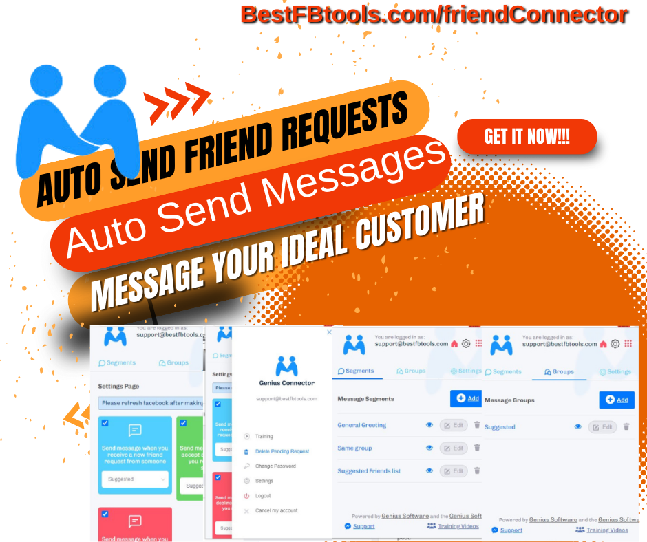 🚀 Skyrocket Your Facebook Marketing with Genius Friend Connector ...