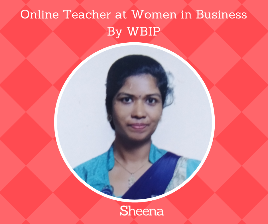 Meet our Online Teacher at Women in Business Sheena from ...