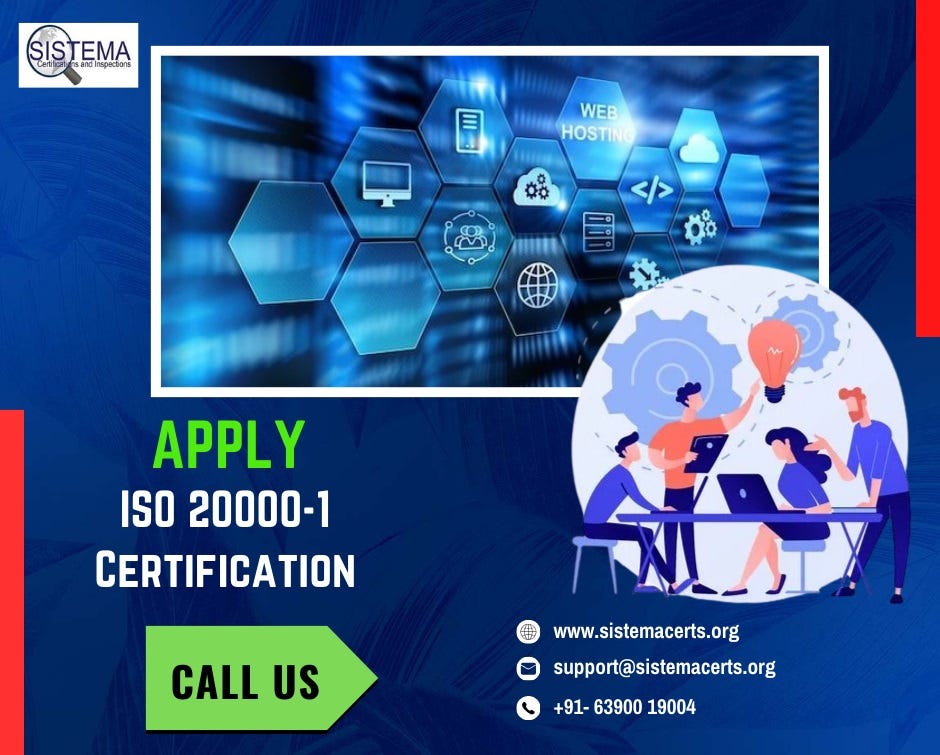 How to get ISO 20000–1 Certification at the best price ? - Sistemacert ...