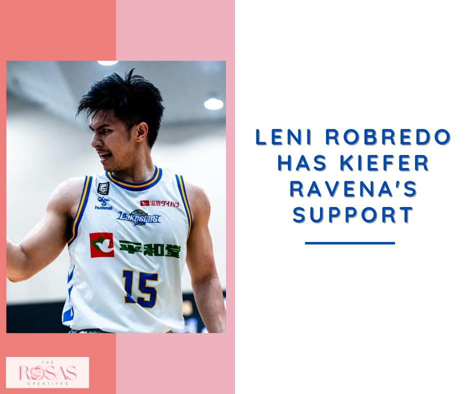 Leni Robredo has Kiefer Ravena’s support | by Lenlen | Medium