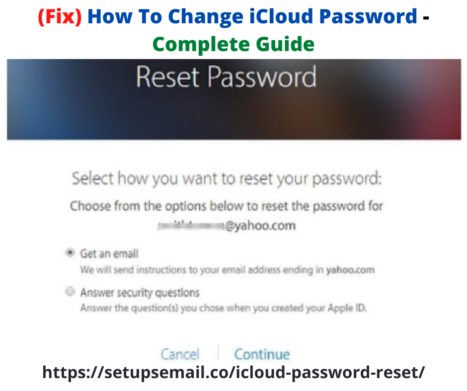 (Fix) How To Change iCloud Password — Complete Guide - andrew austin ...