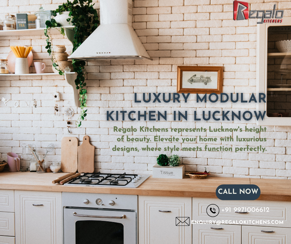 Luxury Modular Kitchen in Lucknow |Regalo Kitchens - Itnseo - Medium