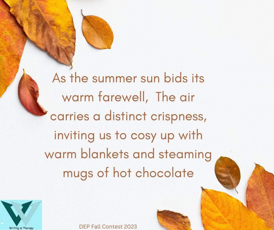 Where CRISP AIR Meets COSY MOMENTS🍂 - Dancing Elephants Press - Medium