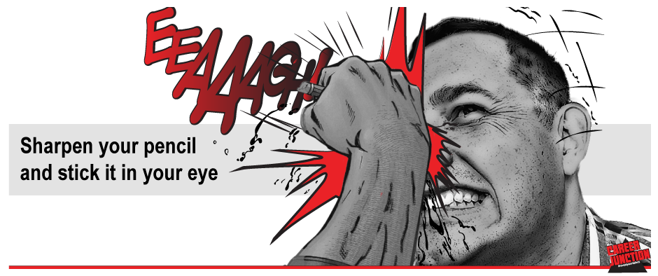 Sharpen your pencil, and stick it in your eye! | by Leon van Niekerk ...