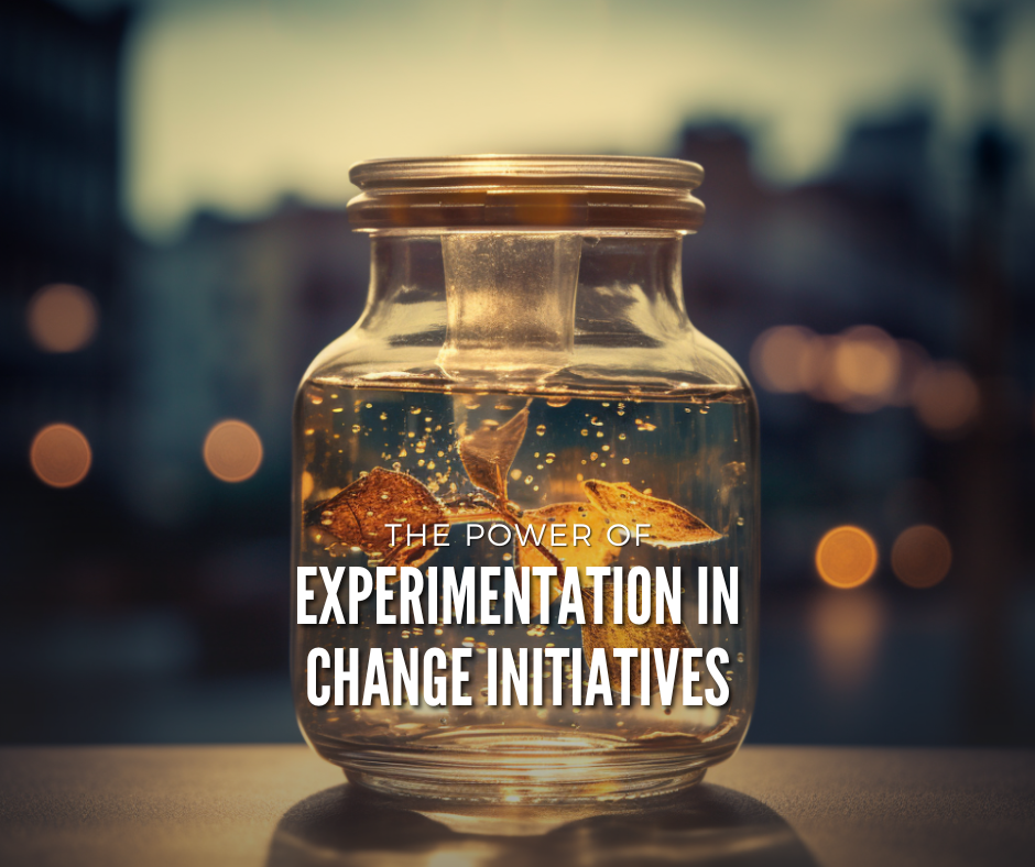 Experimentation in Change Initiatives | Antony Nizamoglou | Medium