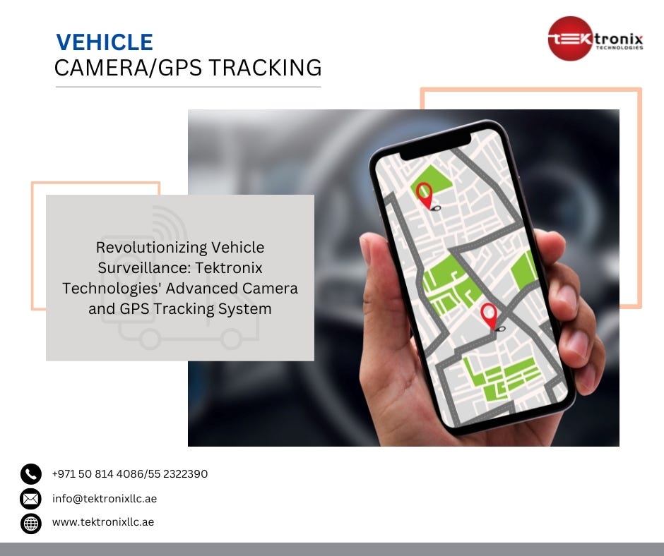 GPS tracking and camera to assist with Fleet Management by Tektronix ...